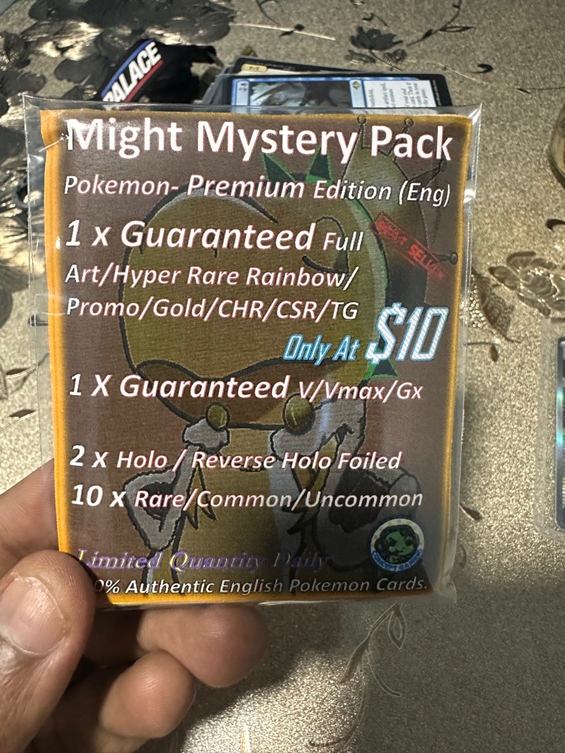 Pokemon Mystery pack, Hobbies & Toys, Toys & Games on Carousell