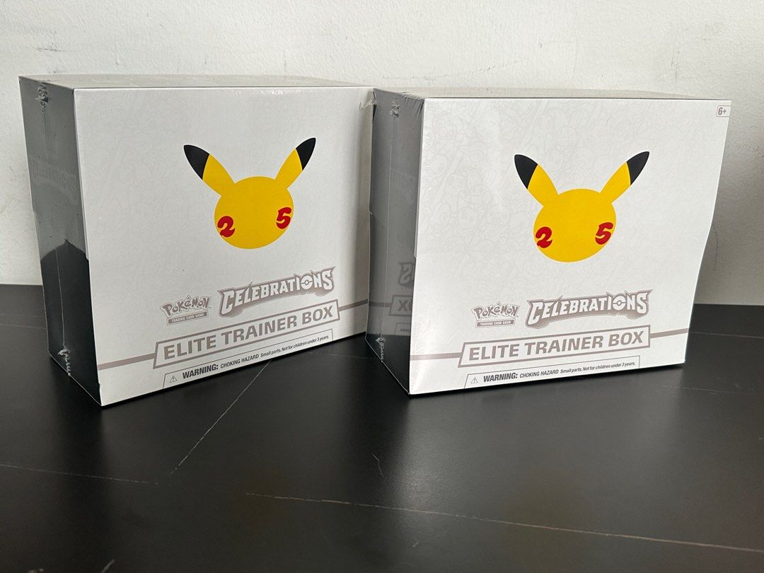 Pokémon TCG Celebrations ETB, Hobbies & Toys, Toys & Games on Carousell