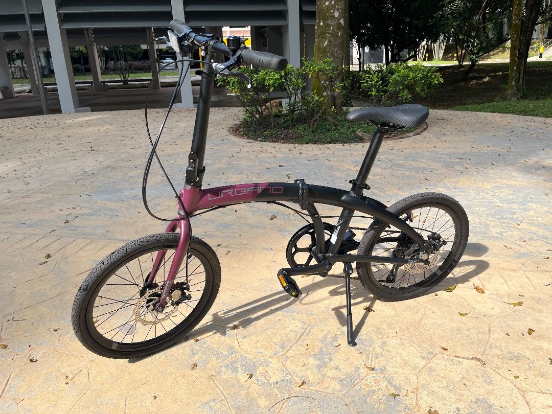 Polygon Urbano 3 folding bicycle - 20 inch wheels, Sports Equipment ...