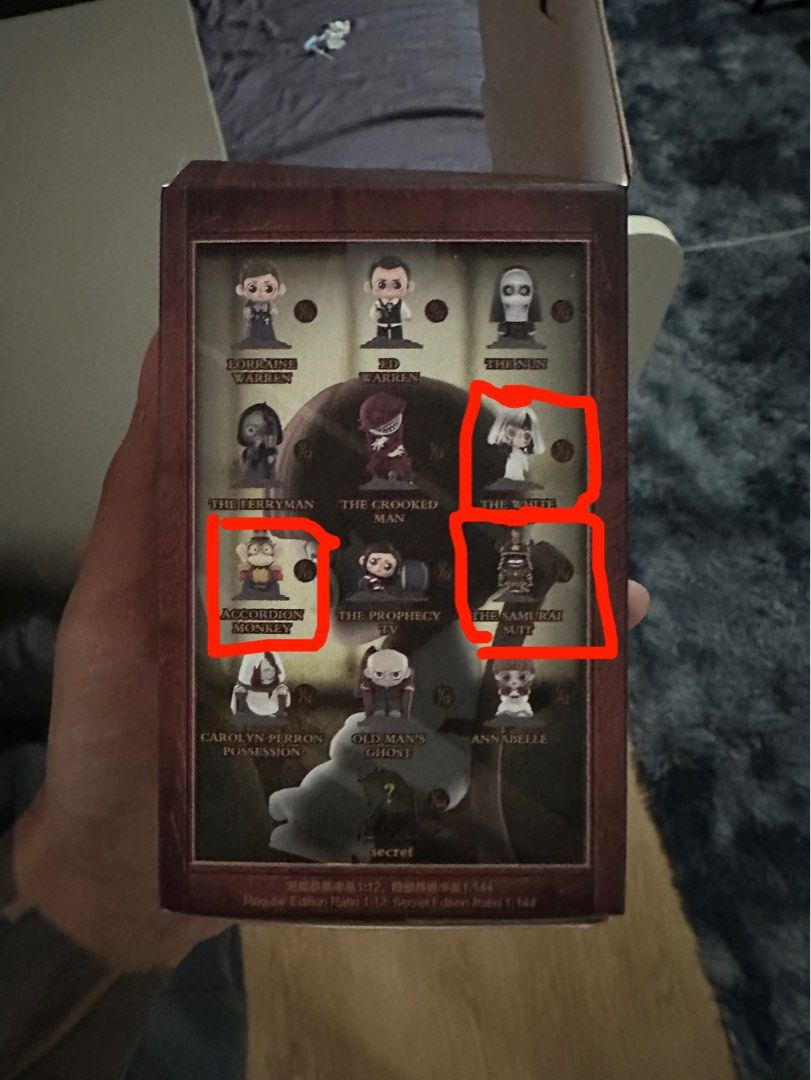 POPMART The Conjuring Universe The White Lady/The Samurai Suit ...