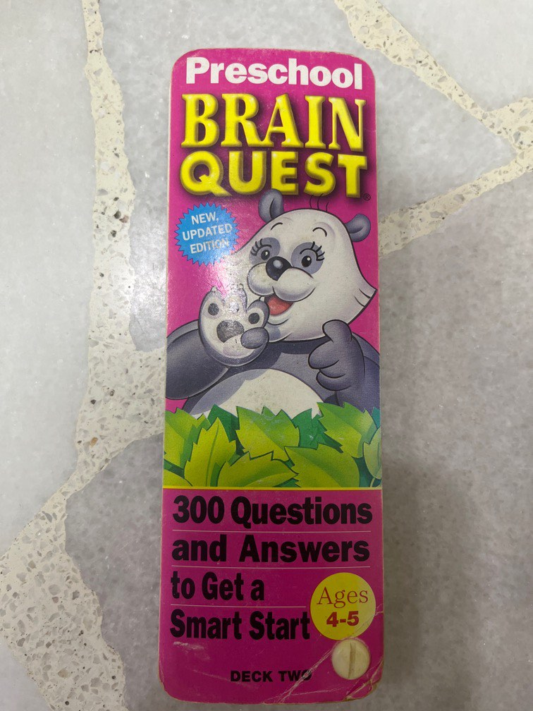 Preschool brain quest, Everything Else on Carousell