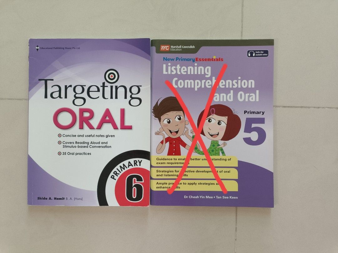 Primary English listening comprehension and oral $3 each, Hobbies ...