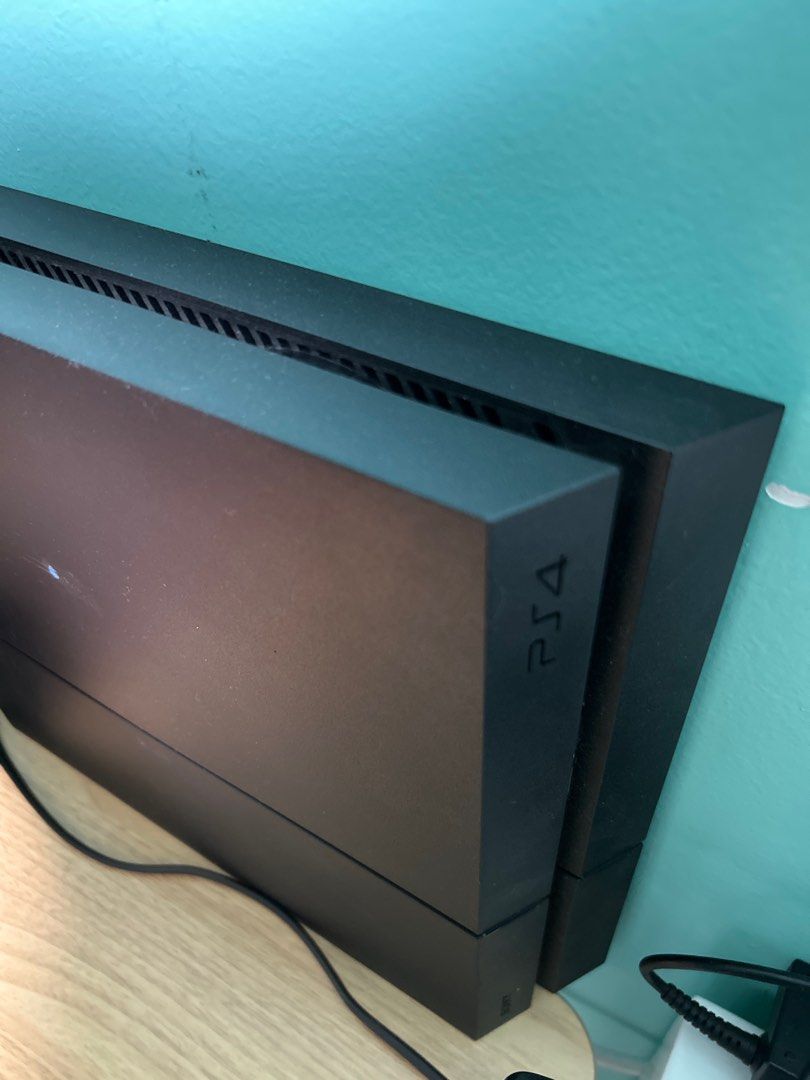 PS4 Slim Matt Black 500GB Wireless Controller, Video Gaming, Video Game ...