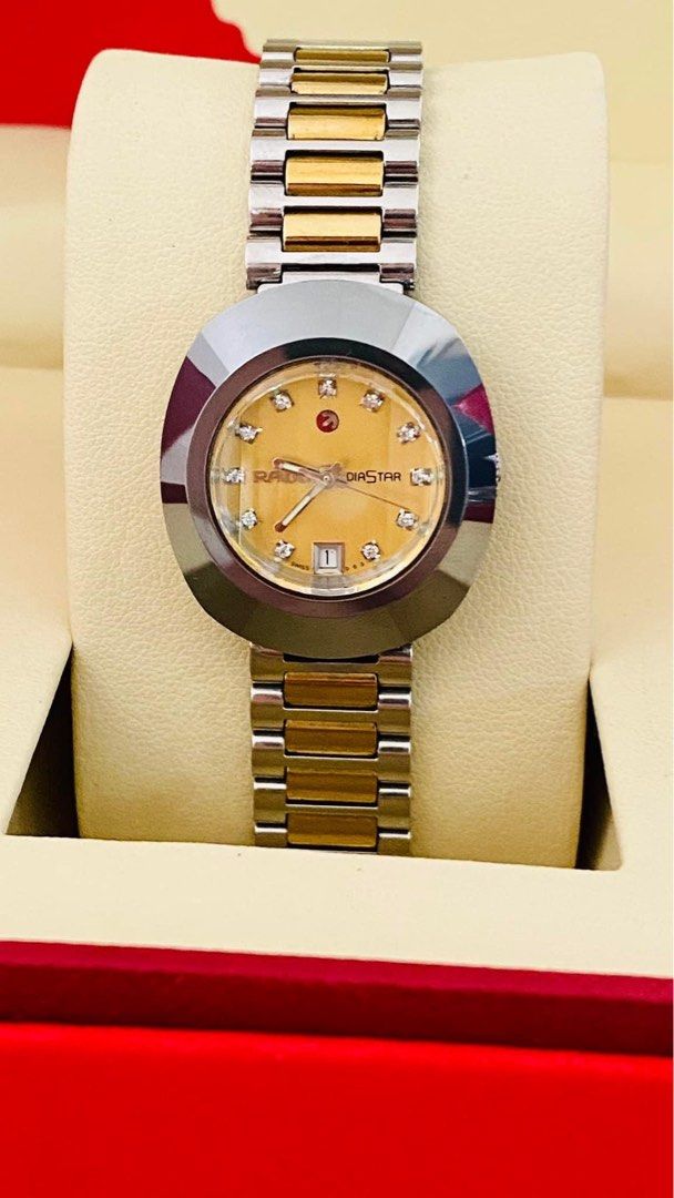 Rado Diastar Two-tone Automatic Watch, Women's Fashion, Watches ...