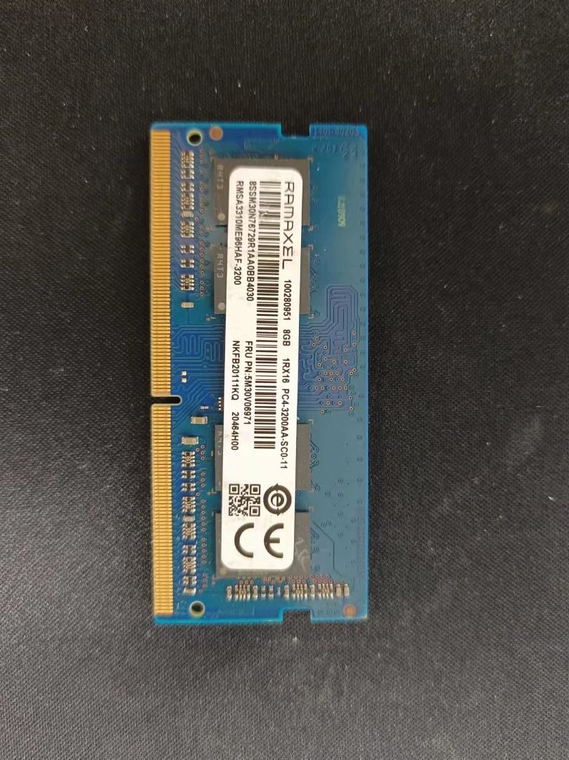 【RAMAXEL 記憶科技】PC4 8GB(拆機良品), 電腦及科技產品, 電腦周邊產品, 硬碟及儲存裝置在旋轉拍賣