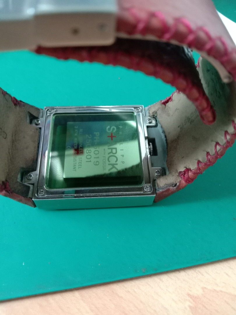 Rare Philippe Starck watch, Men's Fashion, Watches & Accessories ...