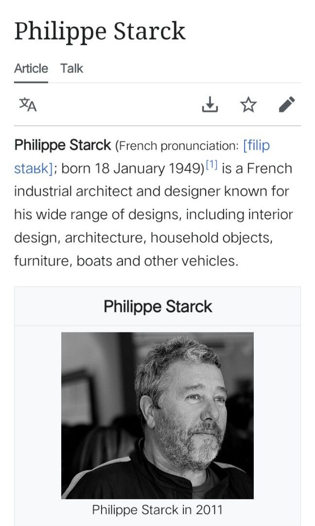Rare Philippe Starck watch, Men's Fashion, Watches & Accessories ...