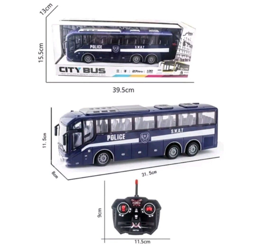 RC Bus, Hobbies & Toys, Toys & Games on Carousell