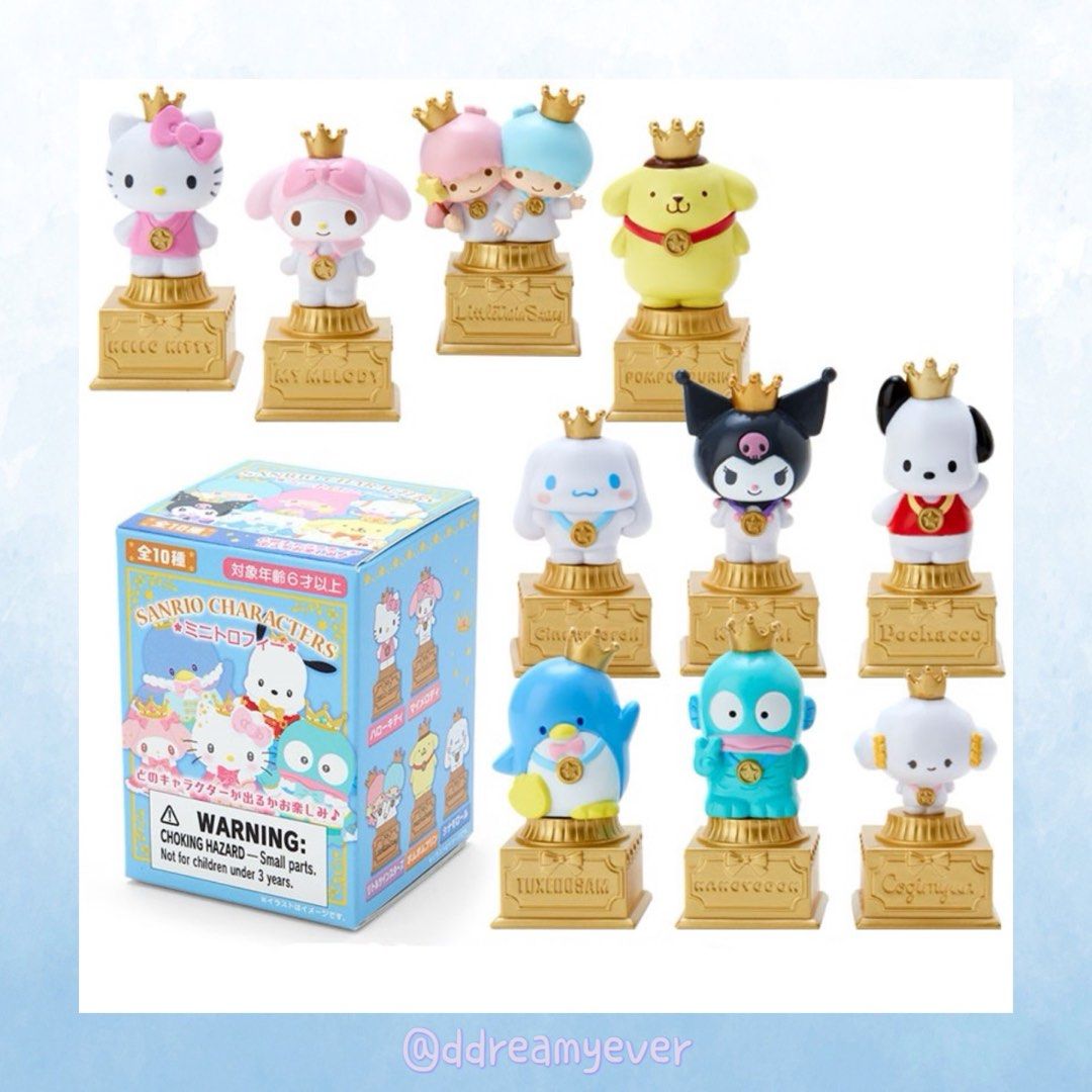 [ReadyStock] Sanrio Characters Hello Kitty Cogimyun My No.1 Mini Trophy ...