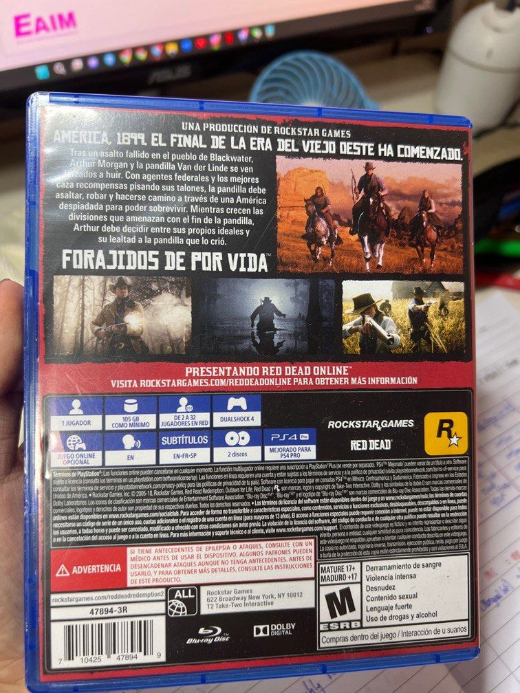 Red Dead Redemption 2, Video Gaming, Video Games, PlayStation on Carousell