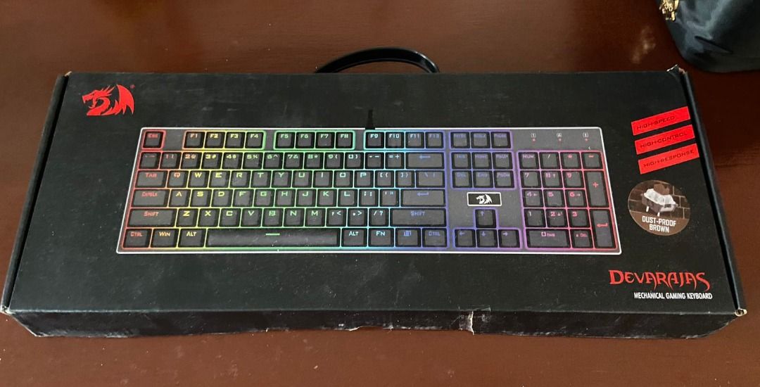 Redragon K556 DEVARAJAS Full size, Computers & Tech, Parts ...