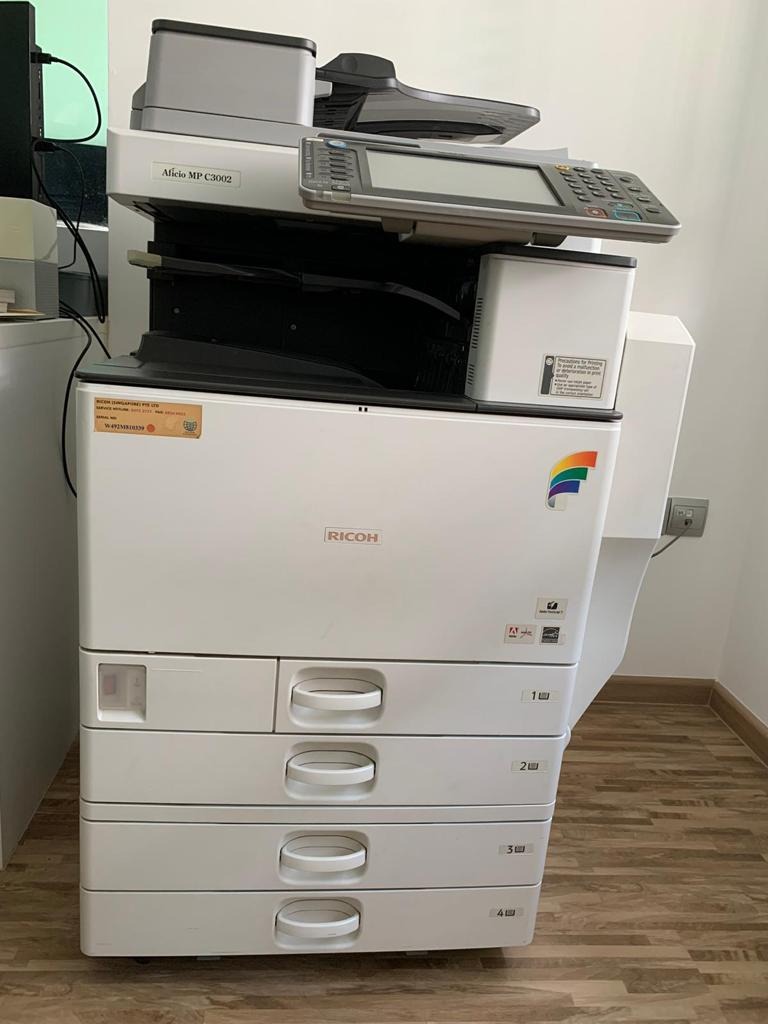 Ricoh Aficio MP C3002 A3 Color Laser Multifunction Printer, Computers & Tech, Printers, Scanners ...