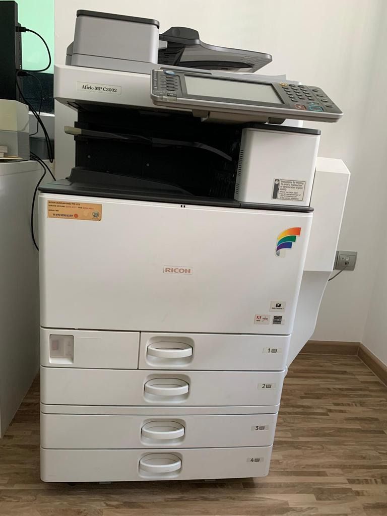 Ricoh Aficio MP C3002 A3 Color Laser Multifunction Printer, Computers ...