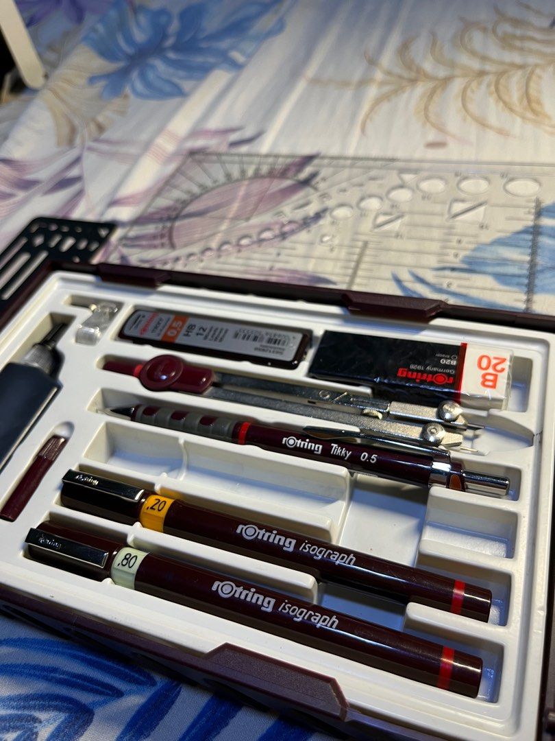 Rotring Master Set, Hobbies & Toys, Stationary & Craft, Stationery ...