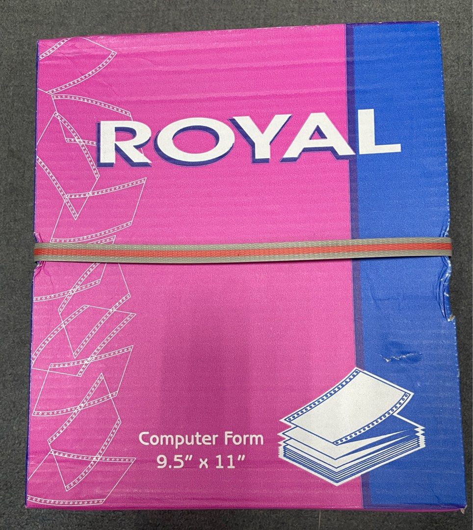 Royal Computer Form 9.5” x 11”, Computers & Tech, Printers, Scanners ...