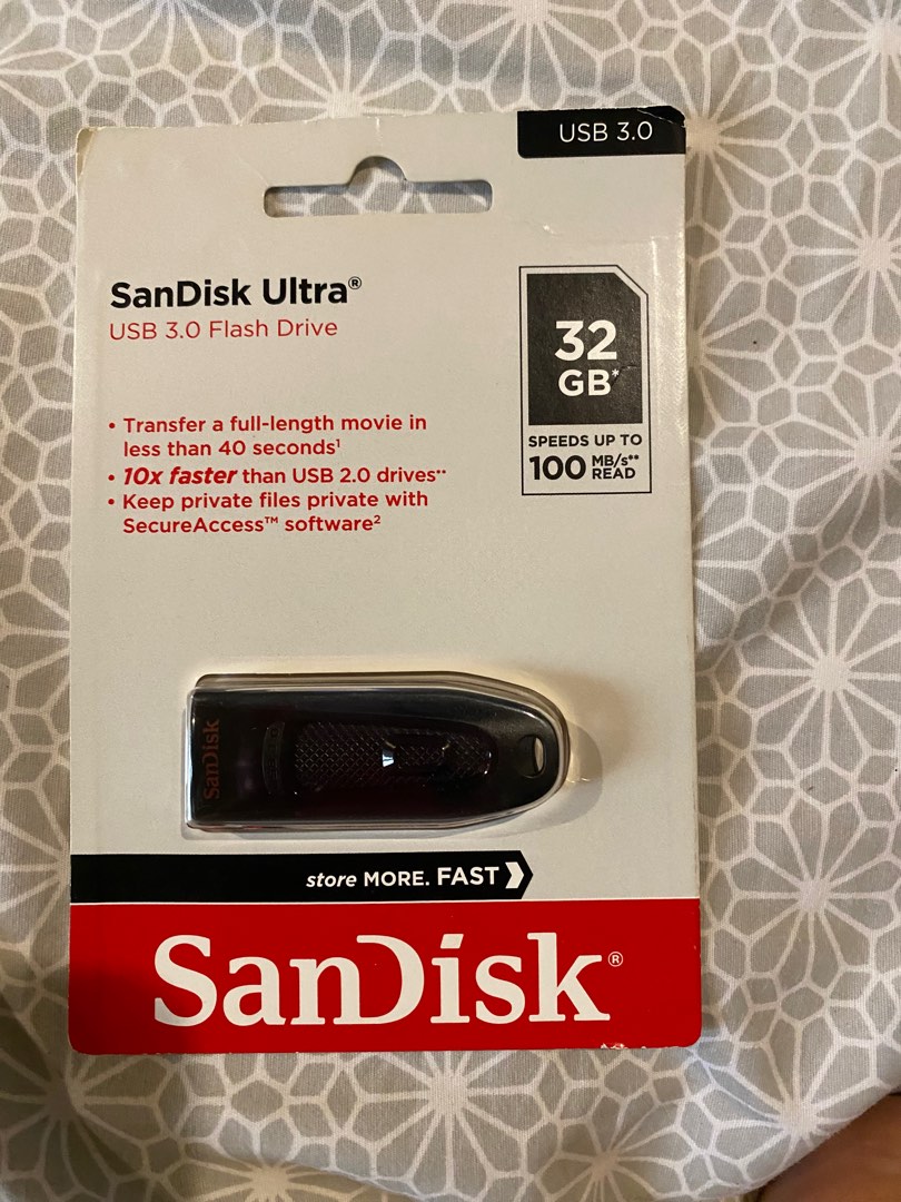 Sandisk Ultra Flash drivr, Computers & Tech, Parts & Accessories, Hard ...