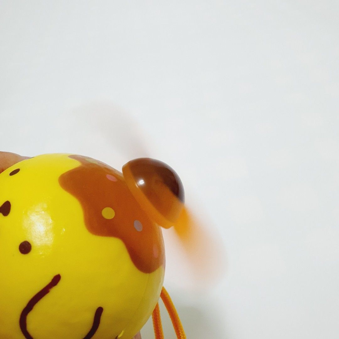 Sanrio Original Pompompurin Ice Cream Fan, Hobbies & Toys, Memorabilia ...