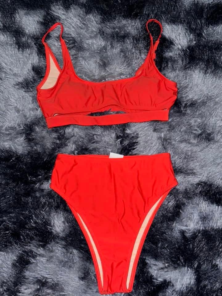 Savvy Swim Dorotha in Poppy Red, Women's Fashion, Swimwear, Bikinis ...
