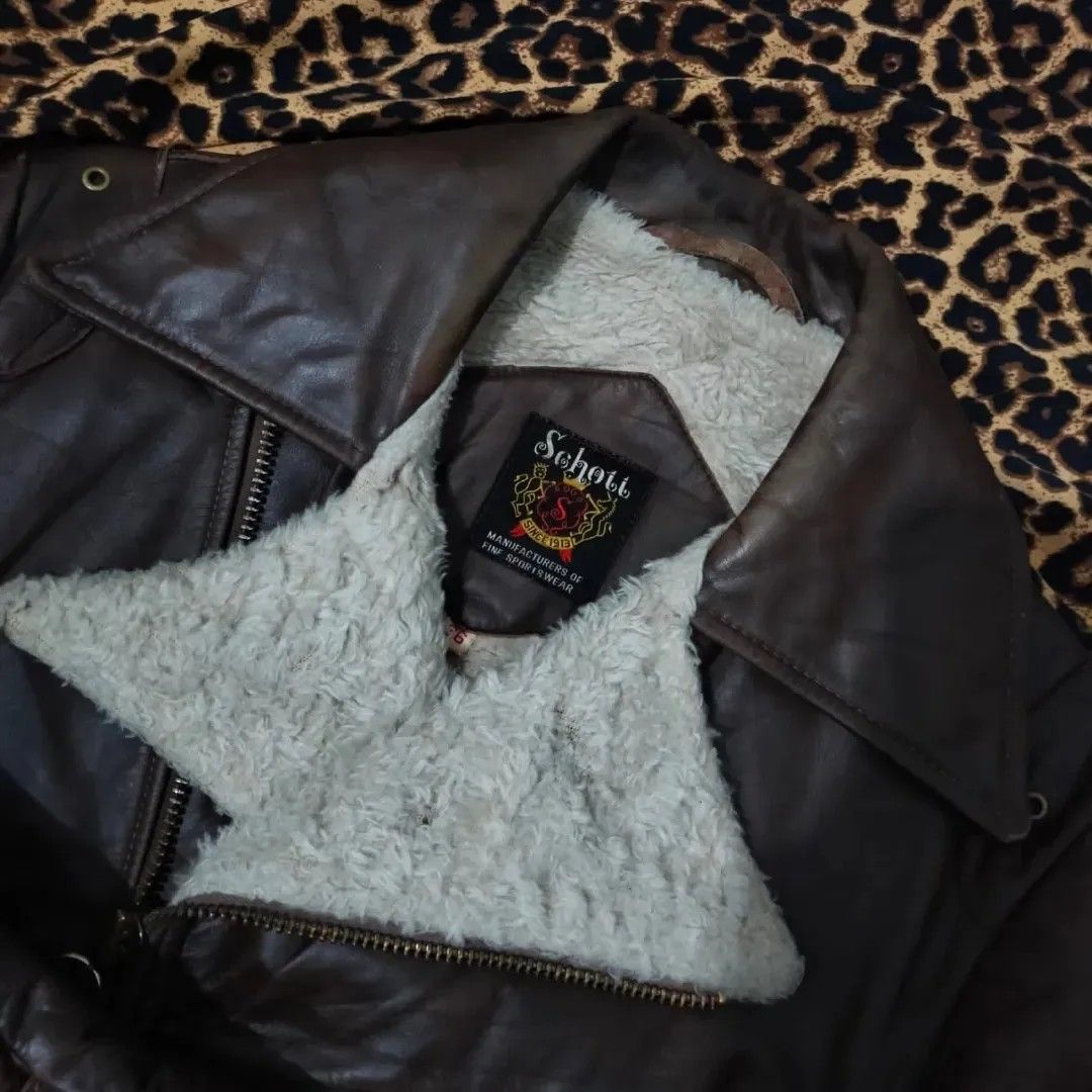 Schott bros 70s vintage style, Fesyen Pria, Pakaian , Lainnya di Carousell