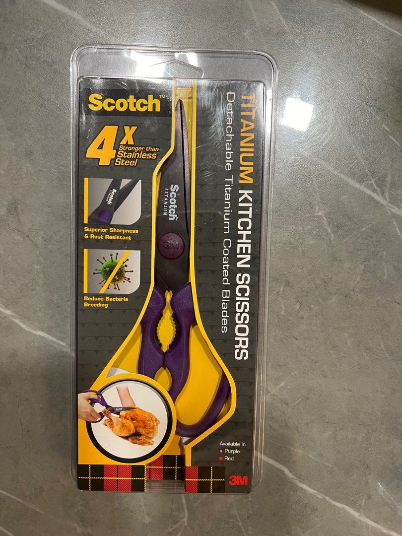 Scotch Titanium kitchen Scissors, Furniture & Home Living, Home ...