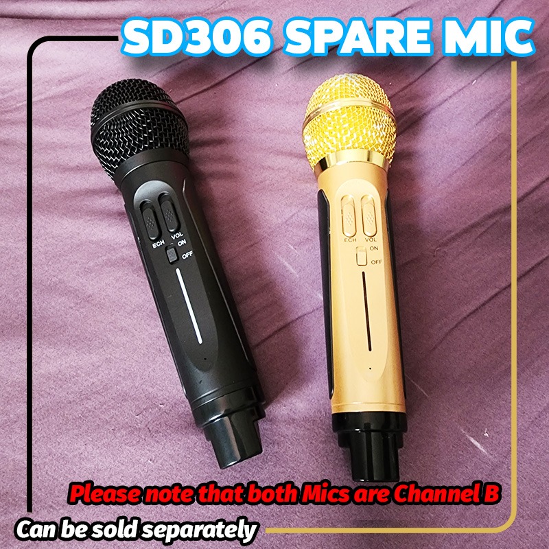 SD306 306 Karaoke MIcrophones Owl Design Chargable Bluetooth Wireless ...