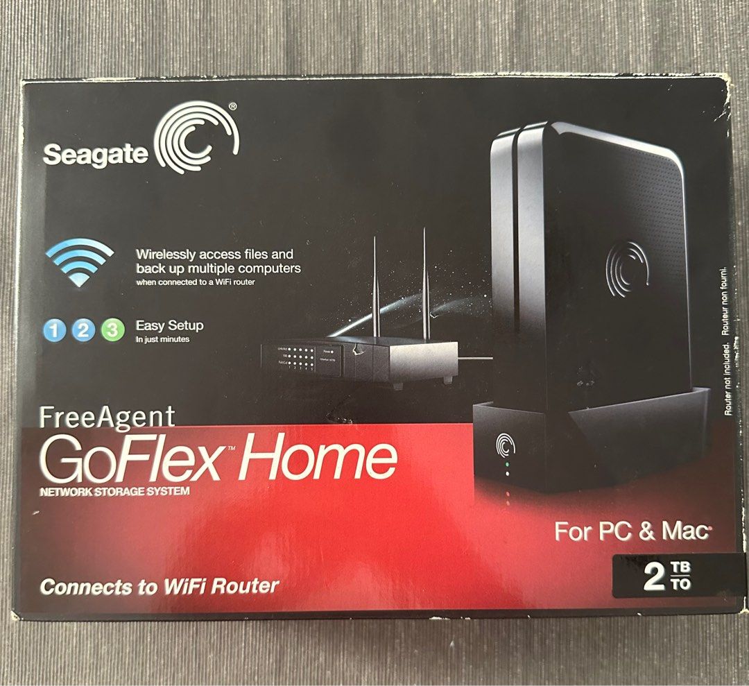 Seagate GoFlex Home 2TB network storage, Computers & Tech, Parts ...