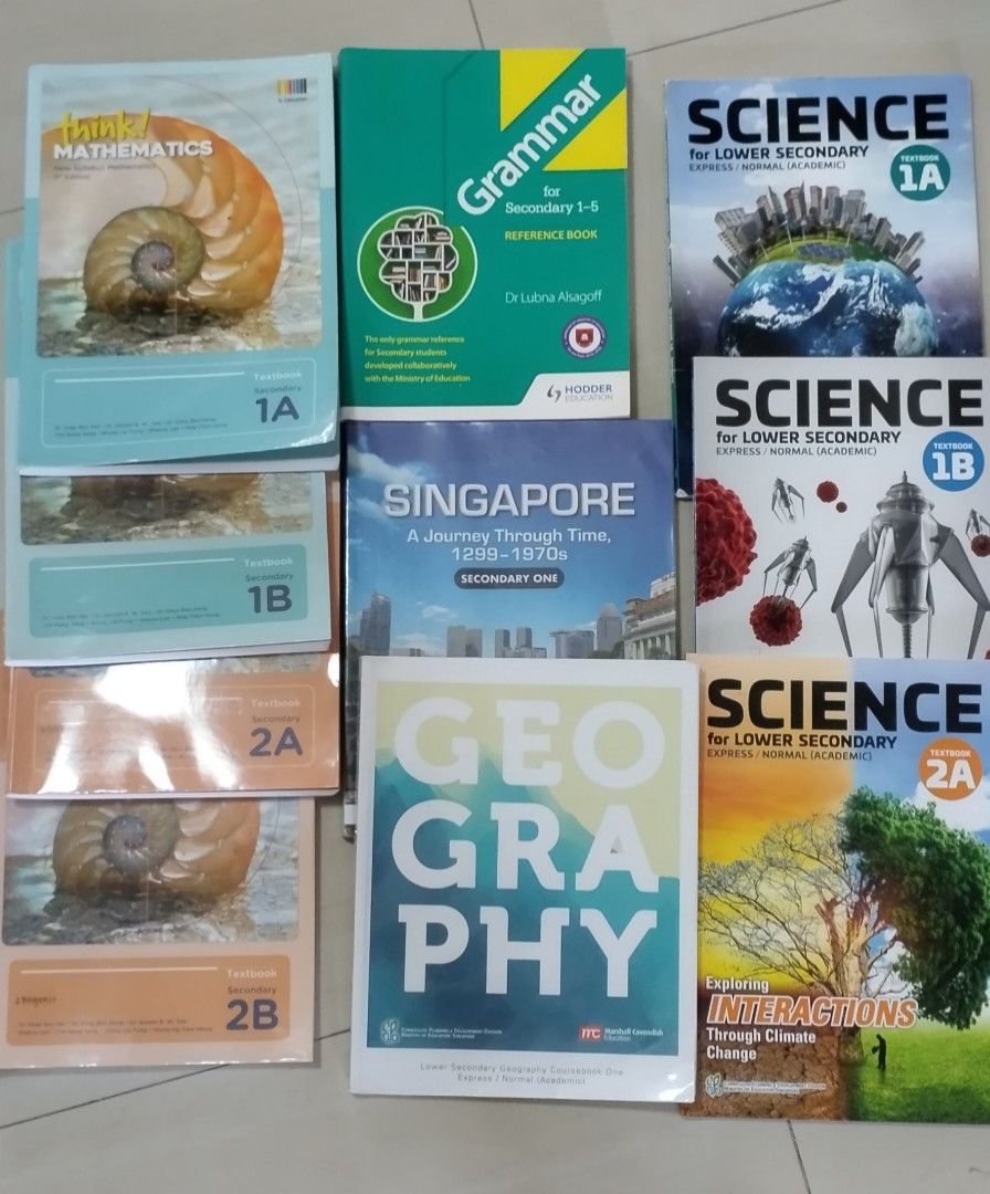 Sec 1 Sec 2 School Textbooks, Hobbies & Toys, Books & Magazines ...