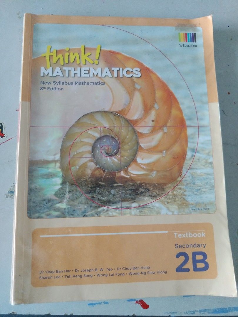 Sec 2 math textbook, Hobbies & Toys, Books & Magazines, Textbooks on ...