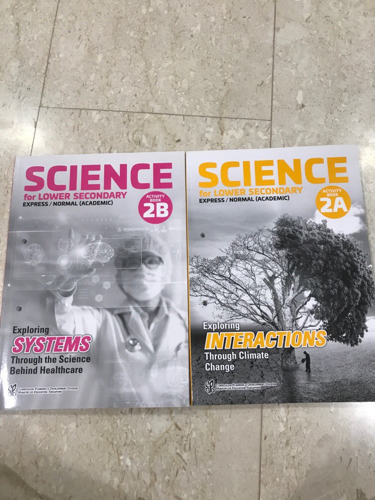 Secondary 2 Science Activity book (express&NA), Hobbies & Toys, Books ...