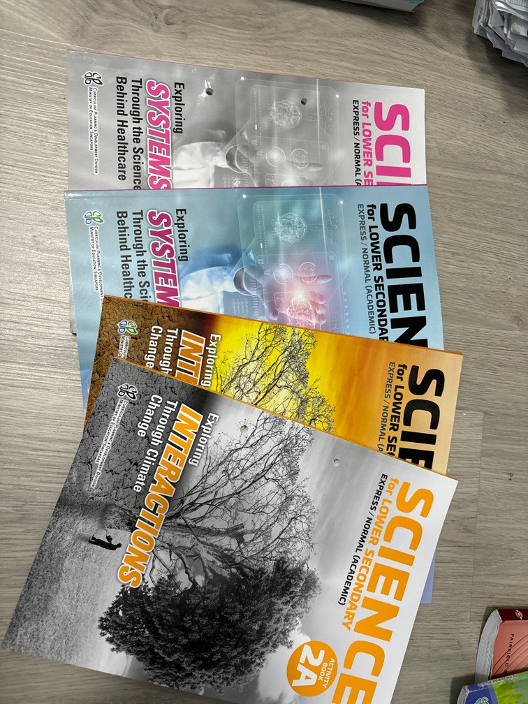 Secondary 2 science textbook and workbook 2a 2b, Hobbies & Toys, Books ...