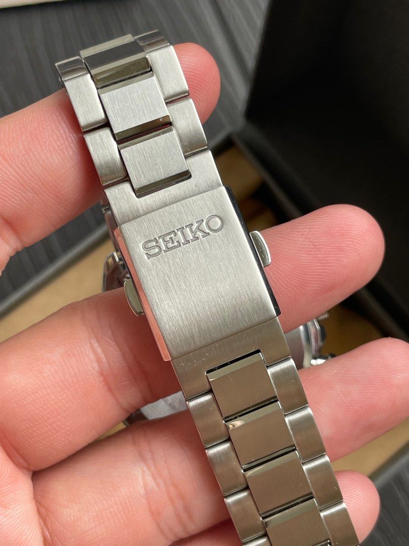 Seiko - Solar Blue - Selection SBPY163 - JDM Chronograph, Men's Fashion ...