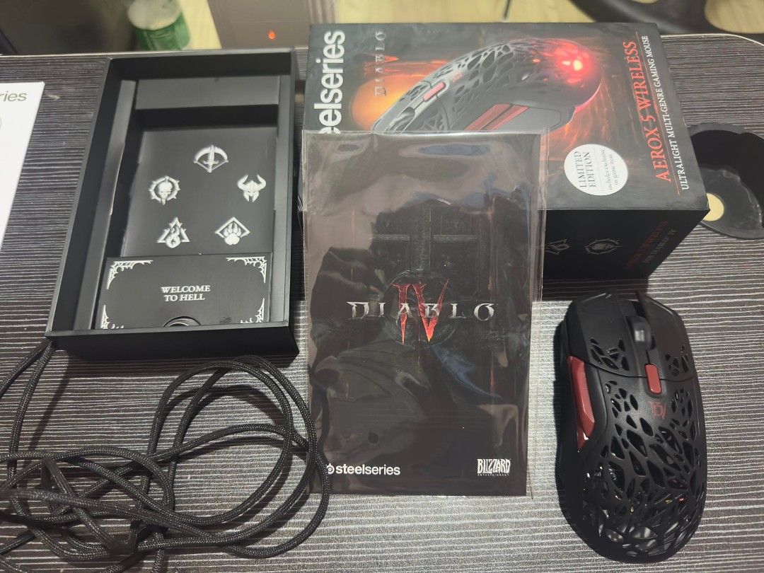SELLING: Steelseries Aerox 5 Wireless (Diablo IV) (Limited Edition ...