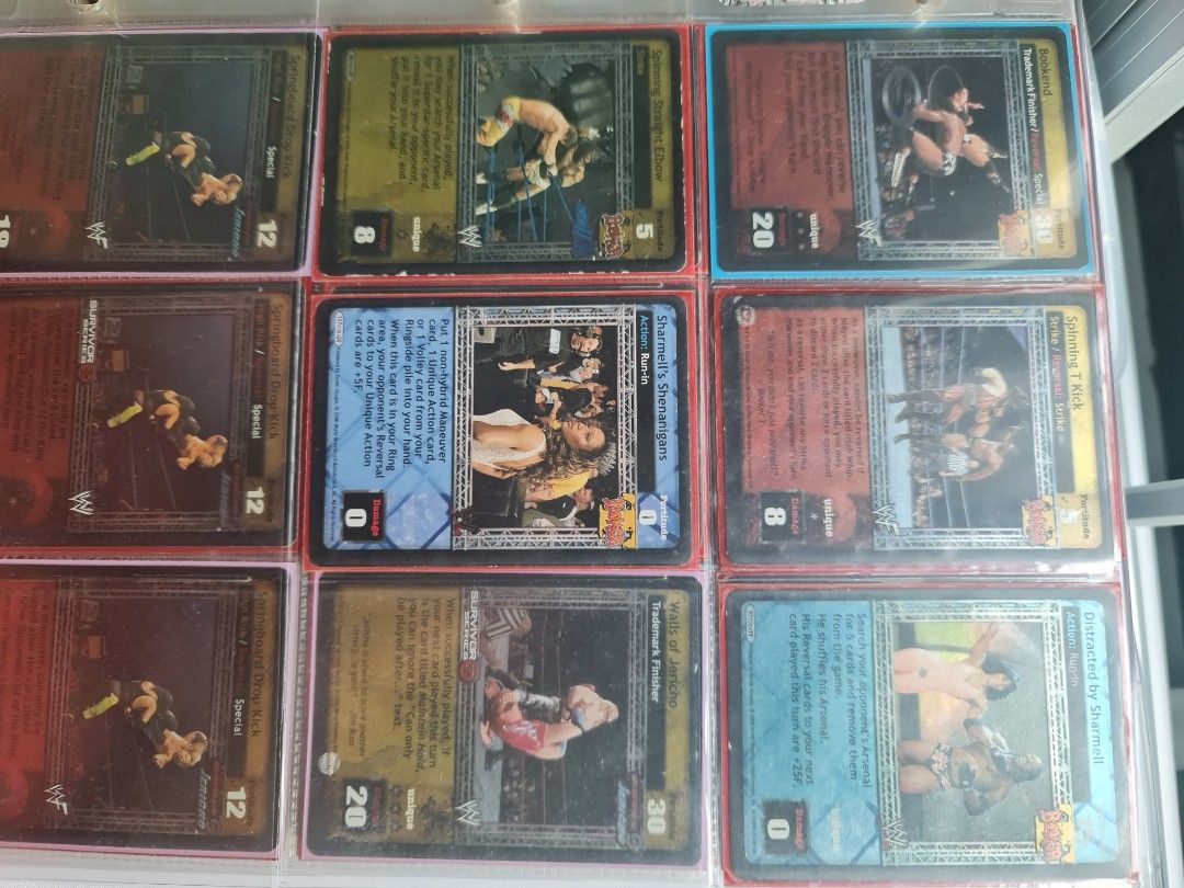 Selling WWE cards, Hobbies & Toys, Toys & Games on Carousell