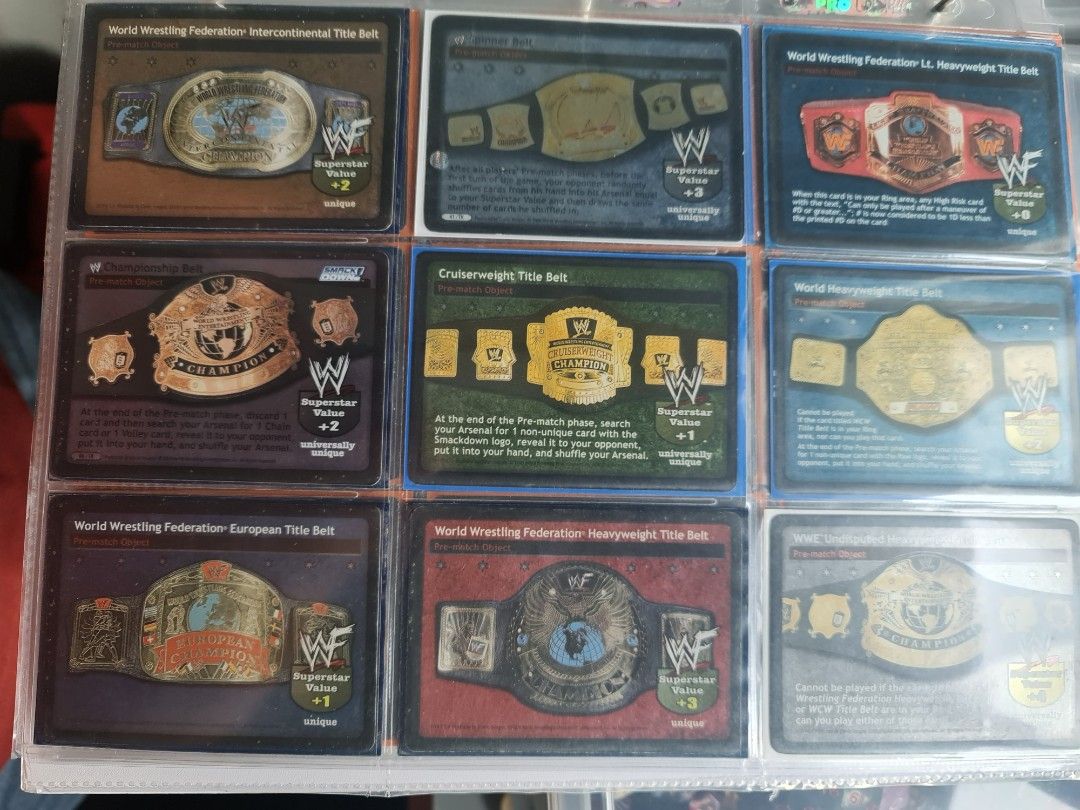 Selling WWE cards, Hobbies & Toys, Toys & Games on Carousell