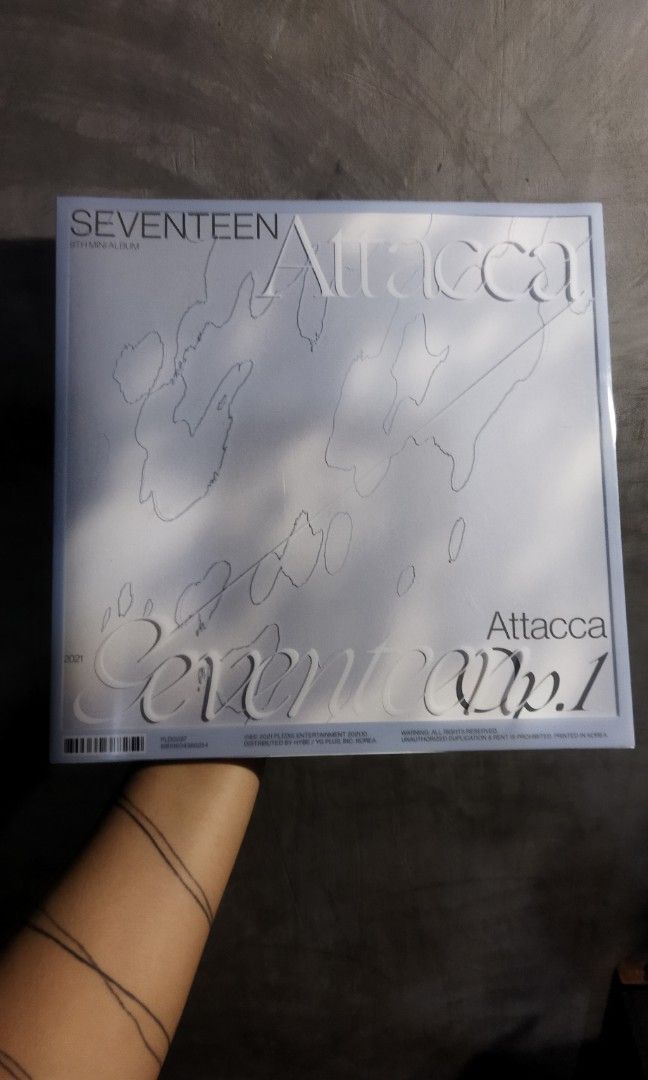 Seventeen Attacca Album Vocal Team, Hobbies & Toys, Memorabilia ...