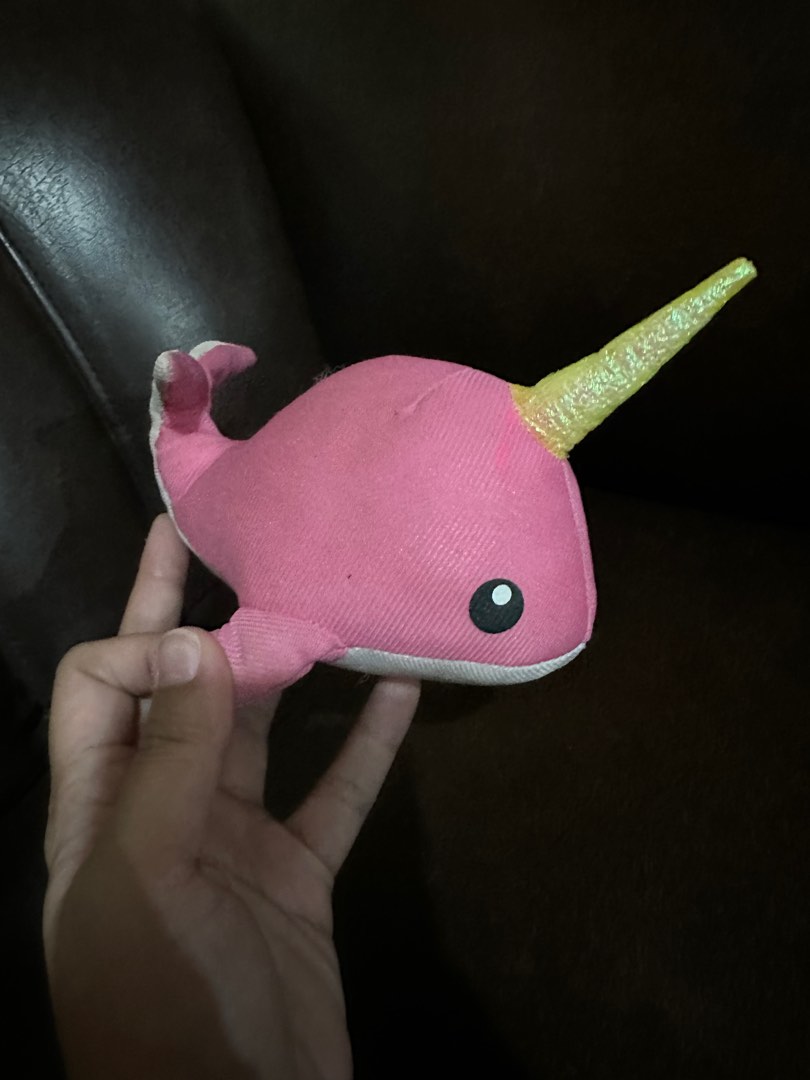 Shark Pink Plush Toy, Hobbies & Toys, Toys & Games on Carousell