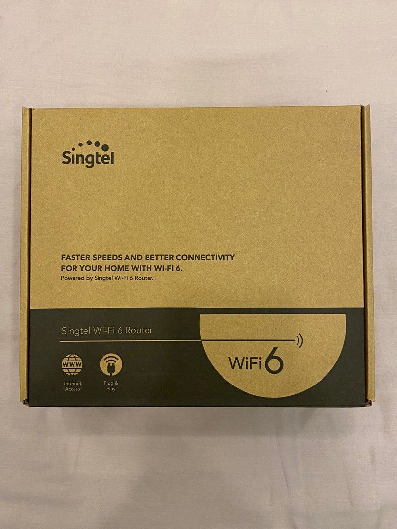 Singtel Wifi 6 Router (RT5703W), Computers & Tech, Parts & Accessories ...