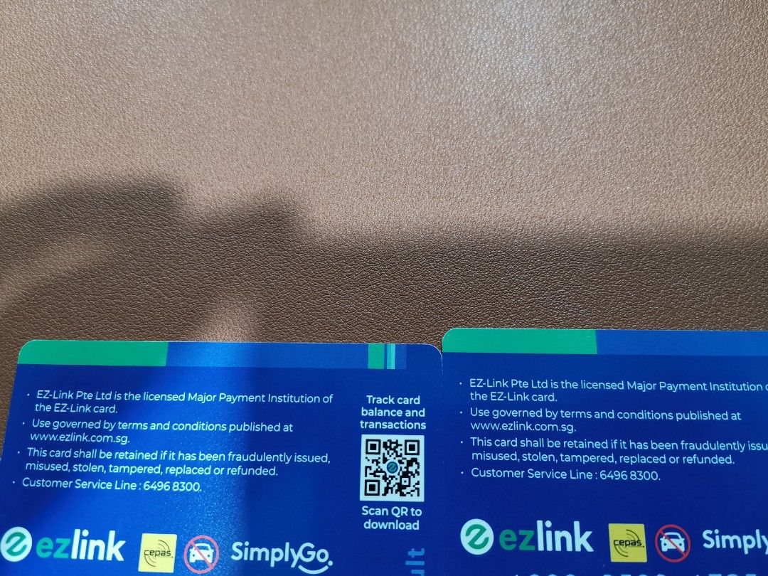 SMRT Ez Link Cards, Tickets & Vouchers, Store Credits on Carousell