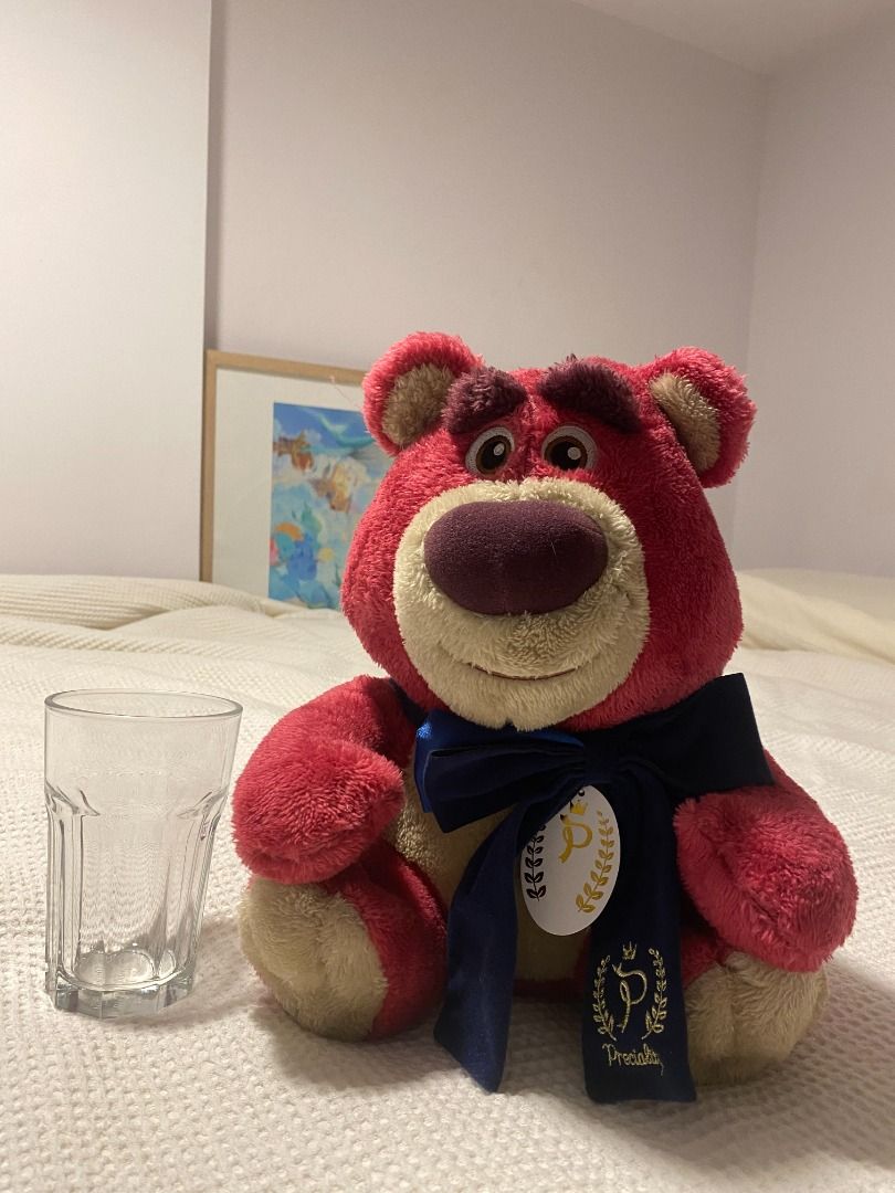 Soft Lotso Bear (Toy Story) Plush Toy For Sale, Hobbies & Toys, Toys ...