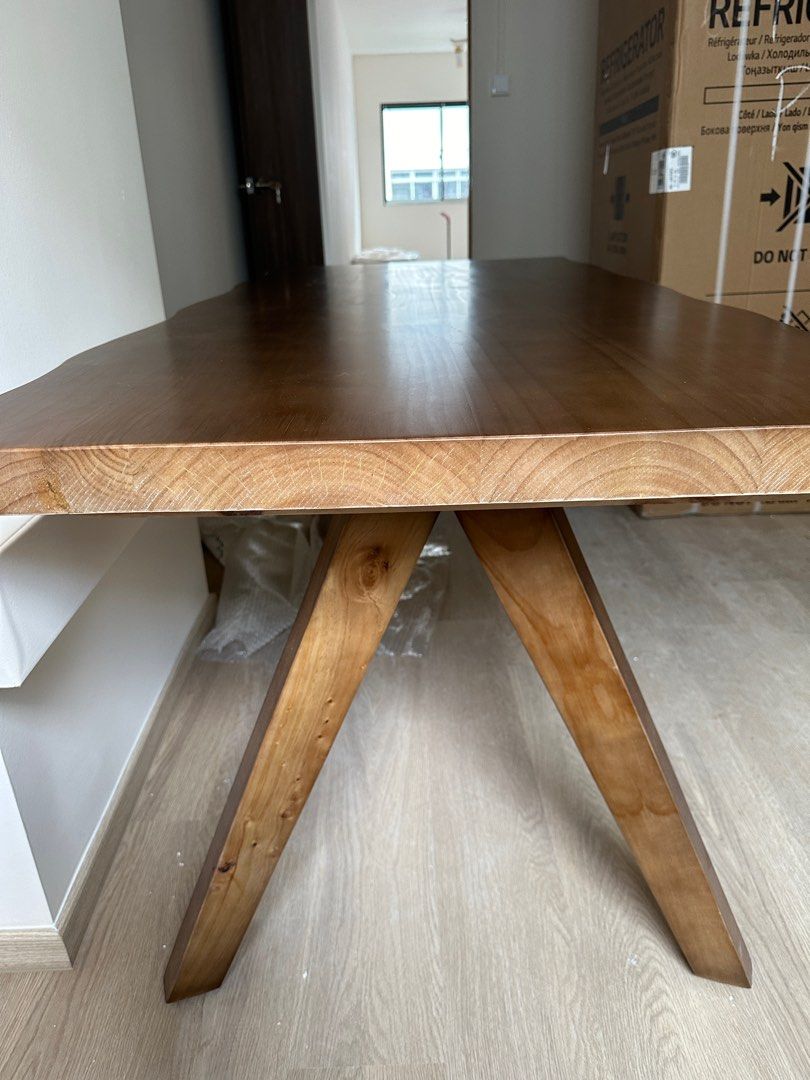 180cm Solid Wood Dining Table Scandinavian Nordic Dining Table Brand ...