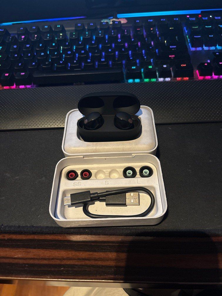 Sony WF-1000XM5 IEM Bluetooth Earphones, Audio, Earphones on Carousell