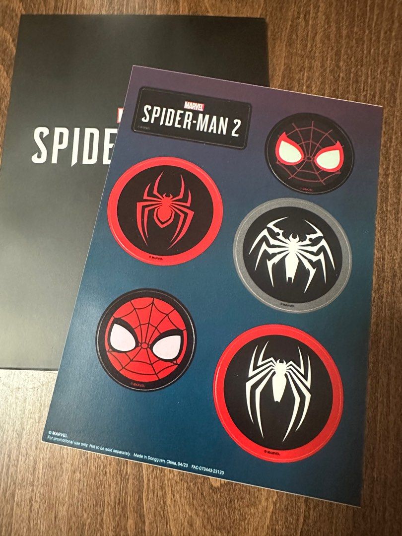 Spider-Man 2 stickers, Hobbies & Toys, Memorabilia & Collectibles, Fan ...