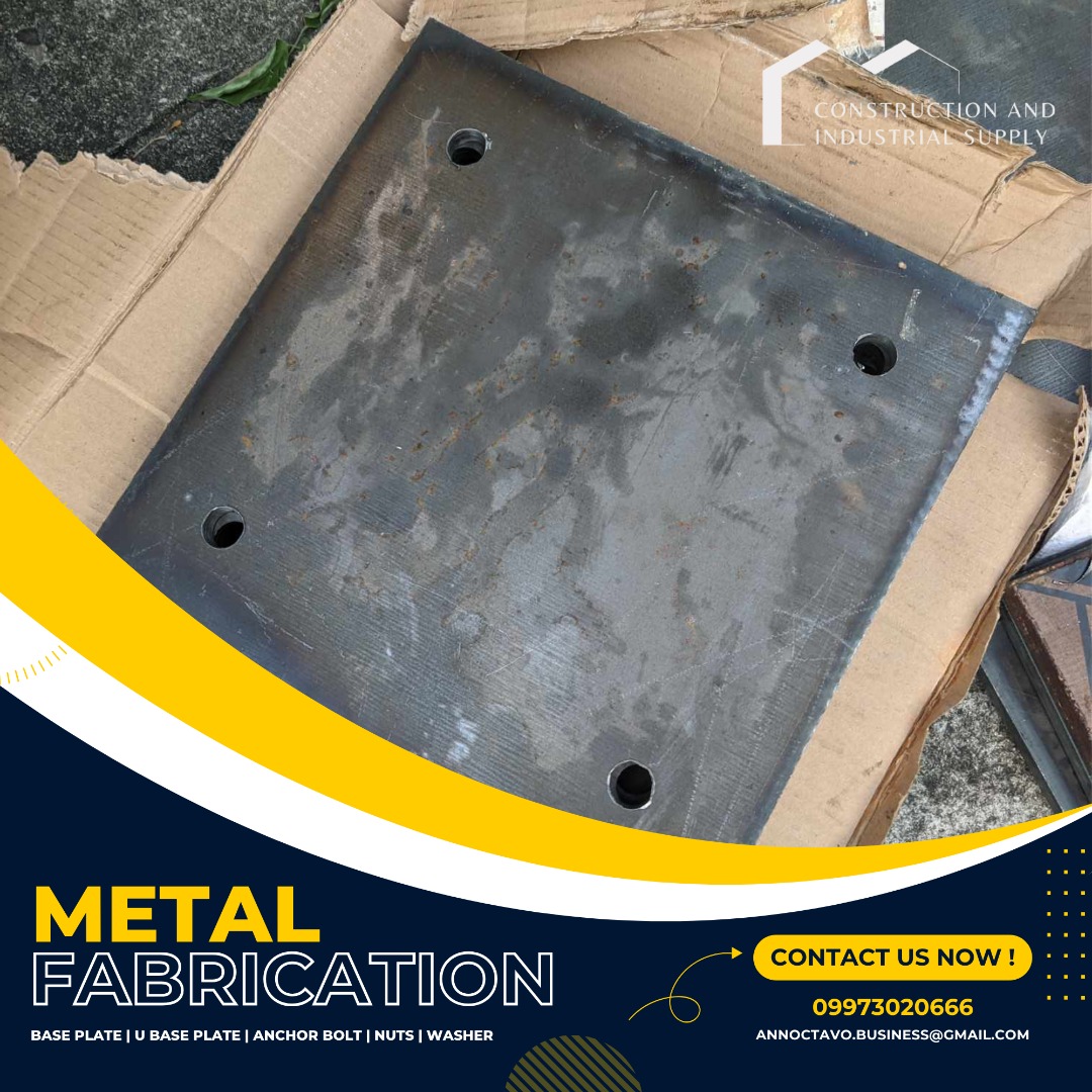 Steel Base Plate | Engineering | Concrete | Building | Civil ...