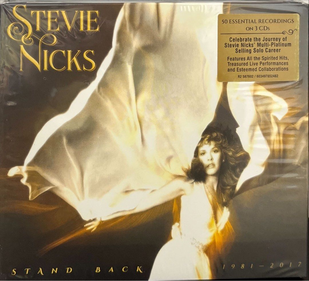 Stevie Nicks : Stand Back 50 Essential Recordings on 3CD, Hobbies ...