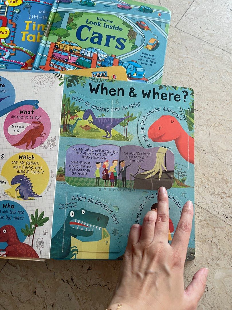 Usborned lift flap book, Hobbies & Toys, Books & Magazines, Children's ...