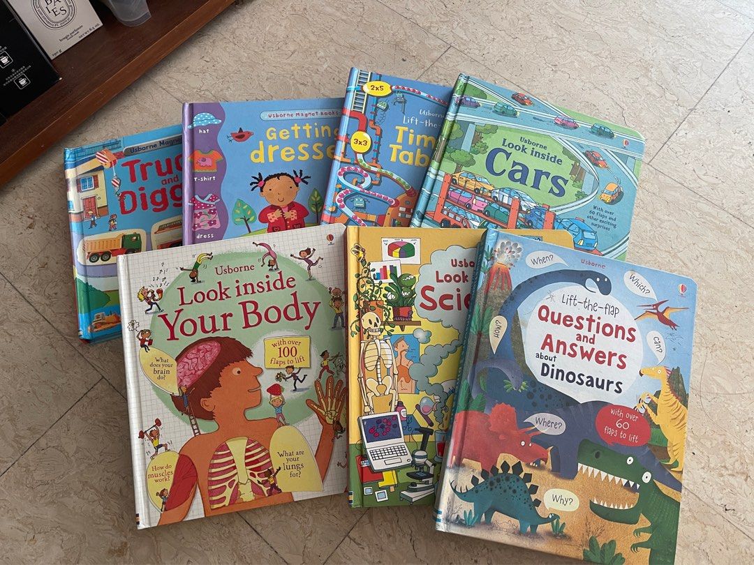 Usborned lift flap book, Hobbies & Toys, Books & Magazines, Children's ...