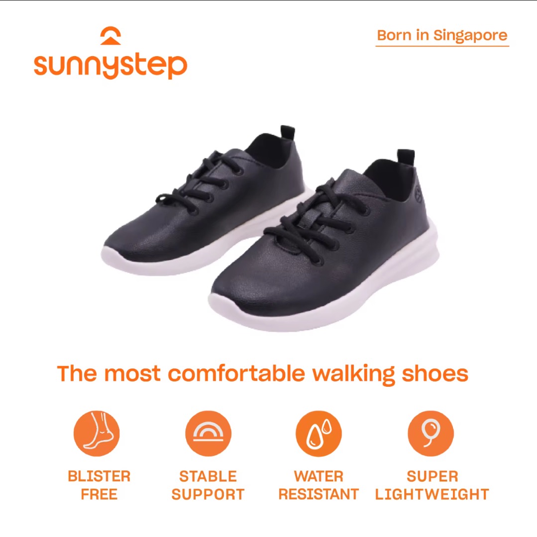 Sunnystep - Balance Runner - Sneaker in Black, Women's Fashion ...