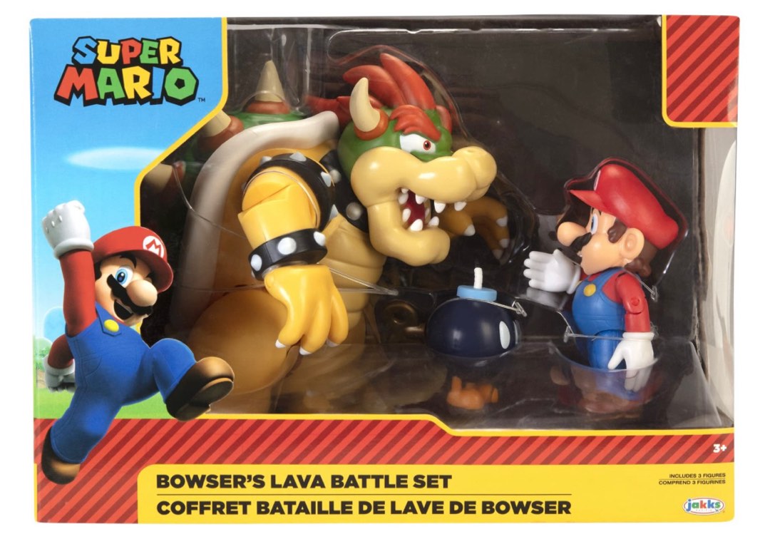 Super Mario Bros Mario Vs Bowser, 興趣及遊戲, 玩具 & 遊戲類 - Carousell