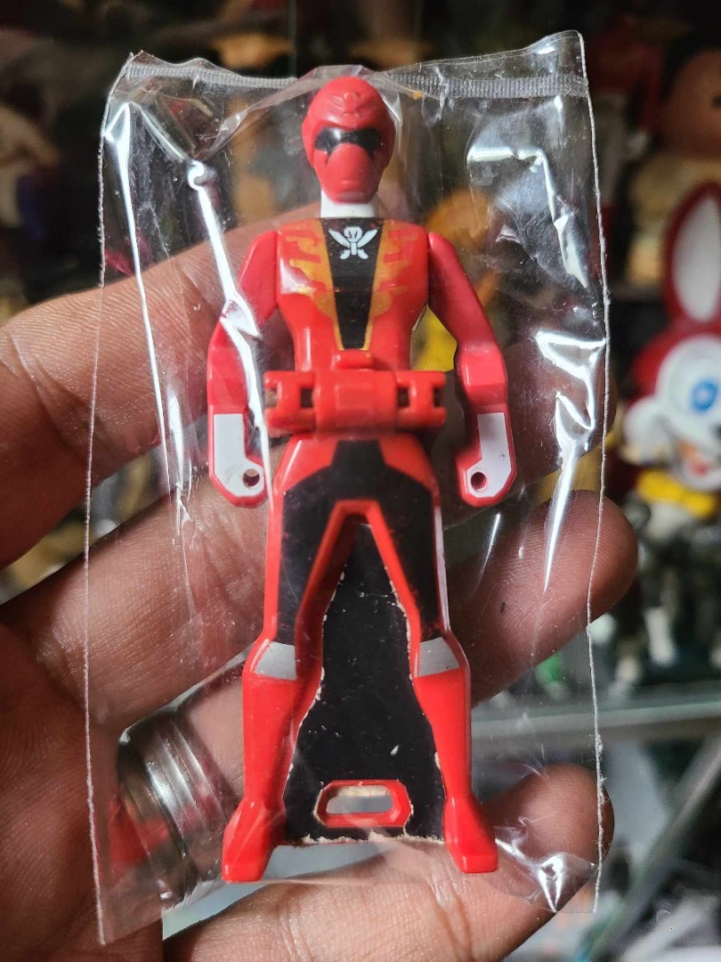 Super Megaforce Kaizoku Sentai Gokaiger Gōkai Red Power Ranger Key ...