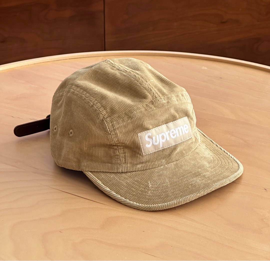 Supreme FW23 Corduroy Camp Cap Brown, Men's Fashion, Watches ...